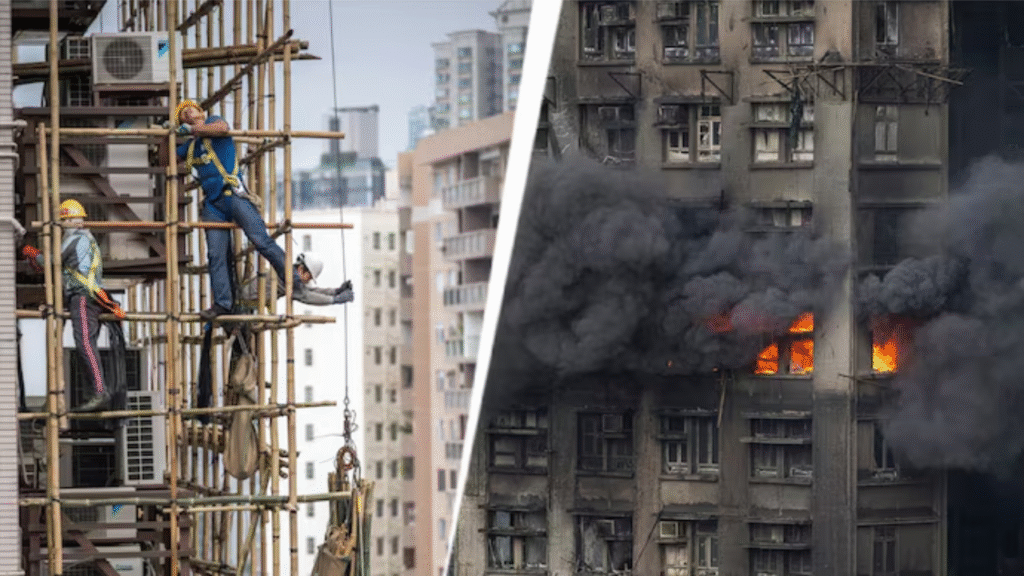 Hong Kong High-Rise Fire: Bamboo or Cheap Nets? A Safety Showdown - TAX ...